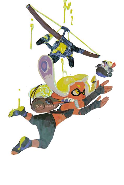 Inkling Player Character Inkling Girl Smallfry And Agent 3 Splatoon