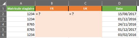 Retrouver Une Valeur à Partir De 2 Critères Et Dun Intervalle De Dates Excel Forum Formule