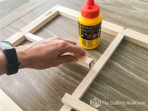 DIY Farmhouse Style Window Frames Tutorial The Crafting Nook