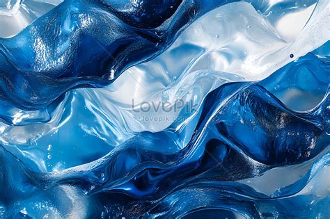 얼음 청색 추상 배경