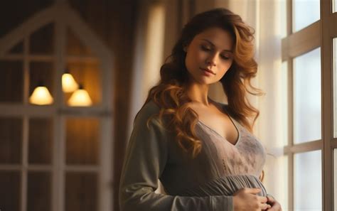 Premium Ai Image Pregnant Woman Ai