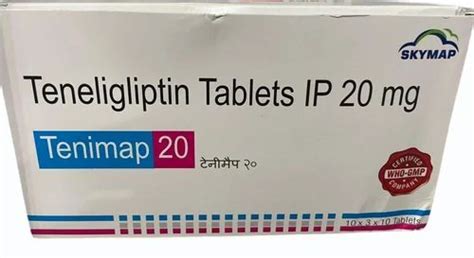 20mg Teneligliptin Tablet Ip At Rs 438box Jaikisan Wadi Jalgaon