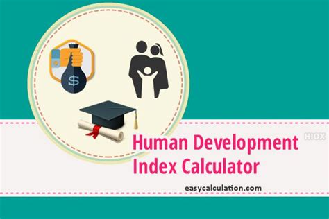 Hdi Calculation Human Development Index Calculator Human