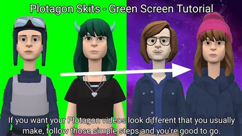 Plotagon Skits Green Screen Tutorial Youtube