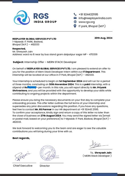 Shreyash Jain On Linkedin Mernstack Webdevelopment Internship Learningexperience Rgsindia