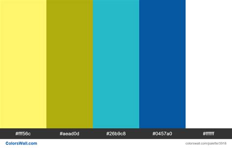 Spongebob Squarepants Brand Colors Colorswall