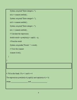 Adrian S AP CSA Math Methods In Java Exercises High School U L