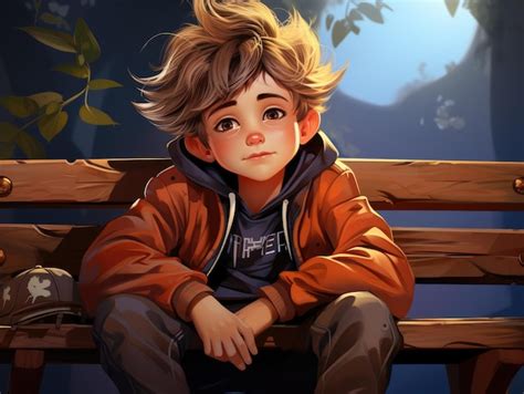 Cute Boy Pic Cartoon Hd 4k