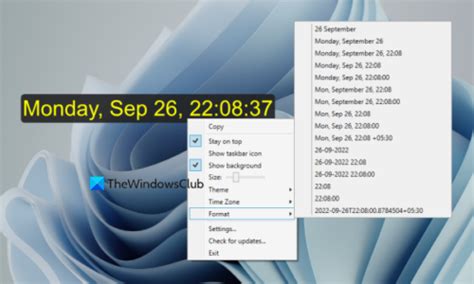Best Free Desktop Clock Widgets For Windows 11 10