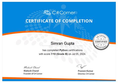 Python Certification