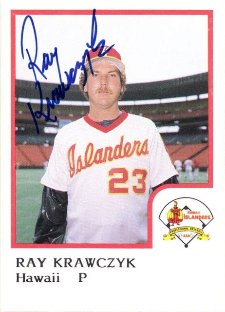 1986 Procards Project Ray Krawczyk