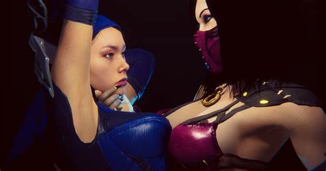Rule 34 2girls 3d Armor Black Hair Chin Grab Clone Edenian Female