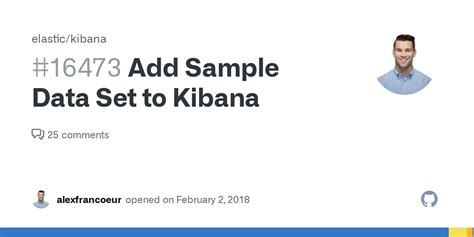 Add Sample Data Set To Kibana Issue Elastic Kibana GitHub
