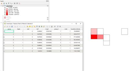 Qgis Create A New Grid Layer From A Csv Given The Four Corner