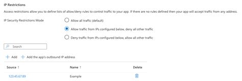 Azurermcontainerapp Support For Ingress Ipsecurityrestrictionrule Setting · Issue 21774