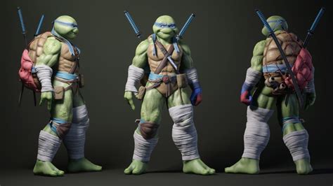 Abhishek Kushwaha On Linkedin B3d Blender3d Ninjaturtles