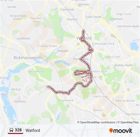 328 Route Schedules Stops And Maps Watford Updated