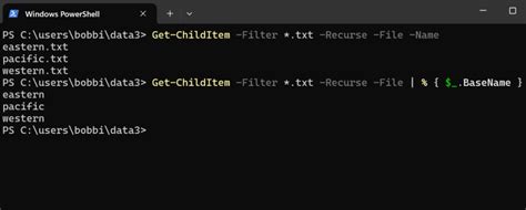 Powershell How To Find All Files With Specific Extension Collecting