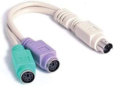 Keyboard Mouse Splitter Cable Adapter Engenrex Traders