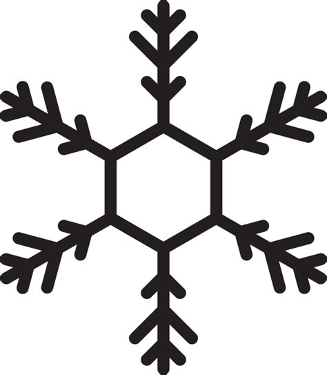 Snowflake Icon Clip Art 22188424 Png