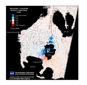 Pixel Offset Map Showing How Much Each Pixel Changed Which Is Particularly Useful When InSAR
