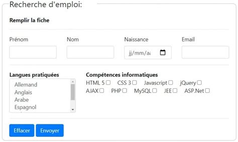 Exercices les formulaires en PHP Série apcpedagogie