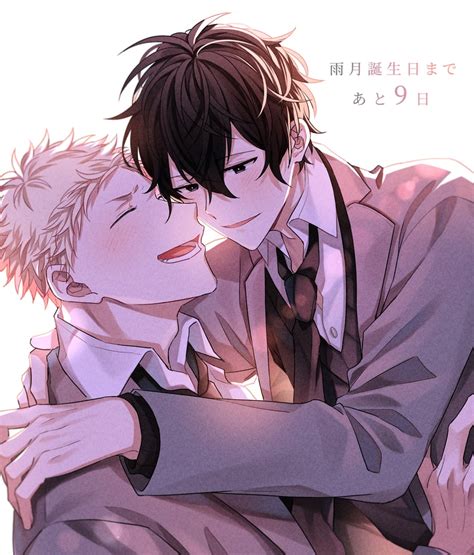 Kaji Akihiko And Murata Ugetsu Given Drawn By Pinoli Pinoli