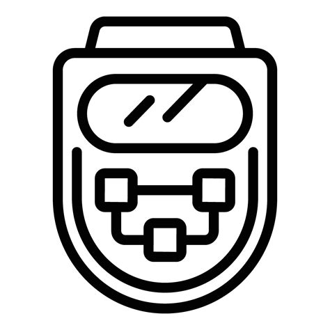 Device Gas Detector Icon Outline Vector Multi Instrument Vector Art At Vecteezy