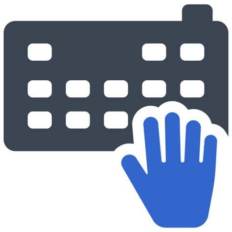 Coding Hands Keyboard Programming Typing Input Device Keypad Icon