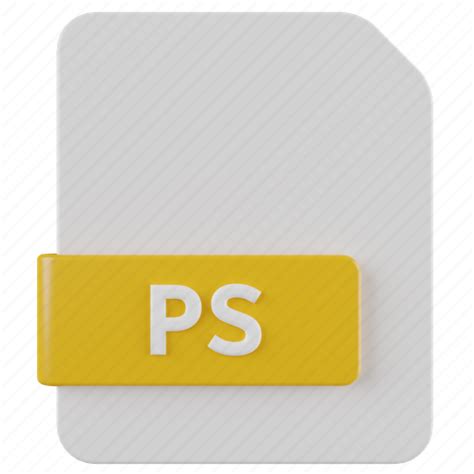Ps File Document Extension File Extension Type Format Icon Download On Iconfinder