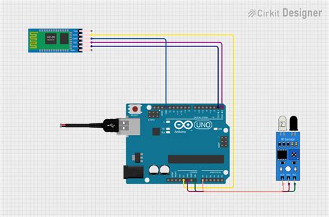 Arduino Uno And Hc 05 Bluetooth Controlled Ir Sensor System How To Guide And Editable Circuit