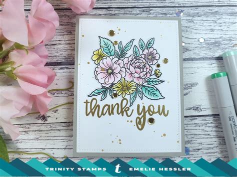 Simple Masking Technique Trinity Stamps