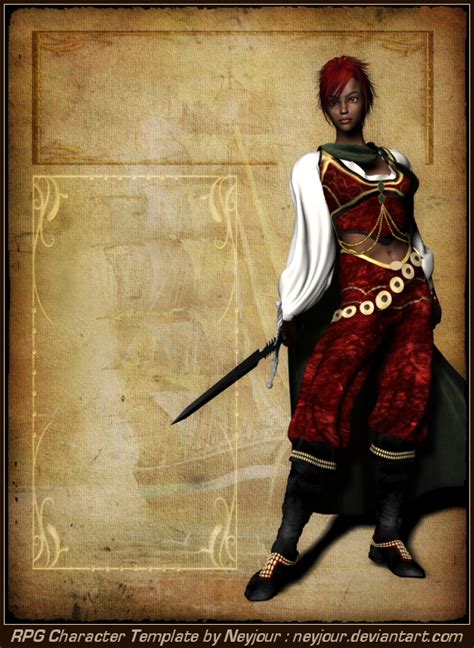 RPG Character Template By Neyjour On DeviantArt