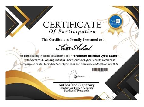 Aditi Avhad On Linkedin Cybersecurity Indiancyberspace Professionaldevelopment