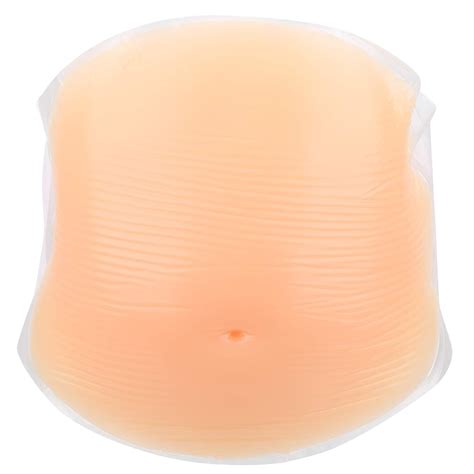 Fake Pregnancy Belly Lifelike Silicone Artificial Pregnant Tummy Fake