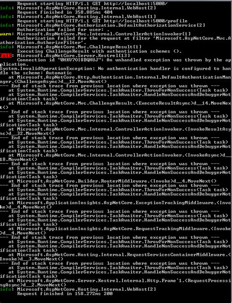 C Trouble With Self Hosting Web Api With Net Core Stack Overflow