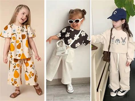 بلوز شلوار بچه گانه دخترانه شیک و راحت برای مهمانی‌ها تصاویر جذاب