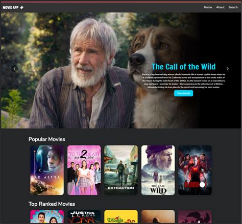 Github Moiocanas Movie Catalogue Movie App Using The Themoviedb Api React Redux React