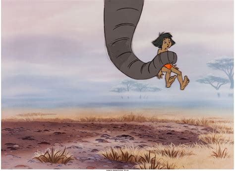 The Jungle Book Mowgli Production Cel Walt Disney 1967 Jungle Book Disney Jungle Book Disney