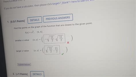 Solved If You Do Not Have A Calculator Then Please Click Chegg
