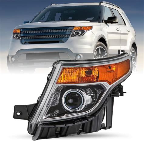 Sockir Projector Headlight Assembly Wbulbs Fit For 2011 2015 Ford