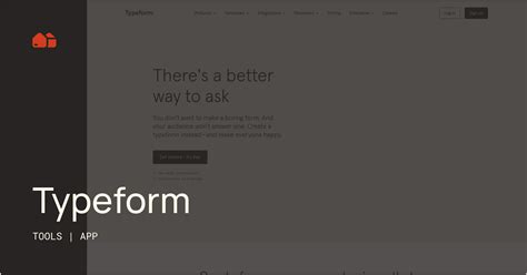 Typeform App No Code Supply Co