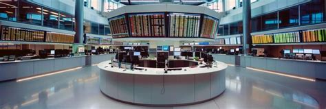 Premium Photo Hightech Control Room With Multiple Screens And Data