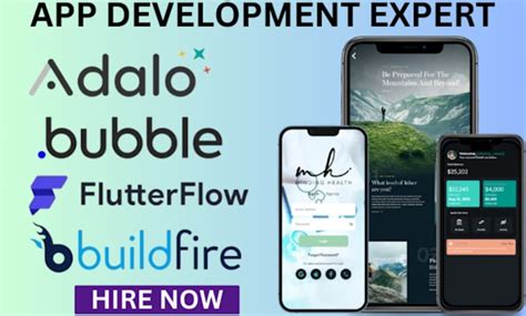 Flutter Mobile App Adalo Flutterflow Developer Bubble Io Build Bubble Web App By Sampldw1 Fiverr