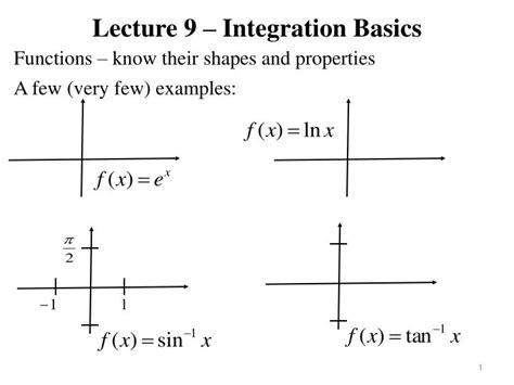 PPT Lecture 9 Integration Basics PowerPoint Presentation Free Download ID 1938260