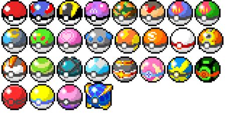 Pokeballs Pixel Art Maker
