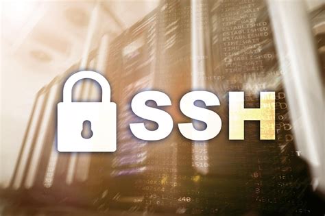 Premium Photo Ssh Secure Shell Protocol And Software Data Protection Internet And