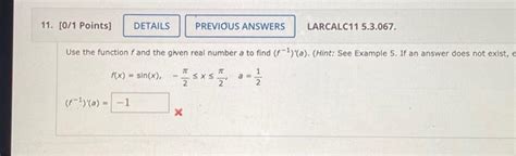 Solved Use The Function F And The Given Real Number A To