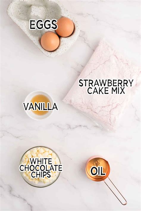 Easy Strawberry Cake Mix Cookies Recipe Simply Stacie