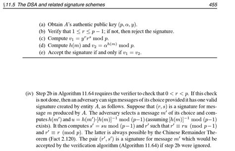 Why 1 Leq R Leq P 1 Verification Is Needed For Hashed Elgamal